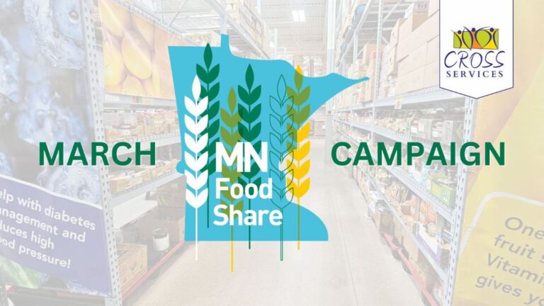 2026 Minnesota FoodShare March Campaign | CROSS Services Food Shelf ...